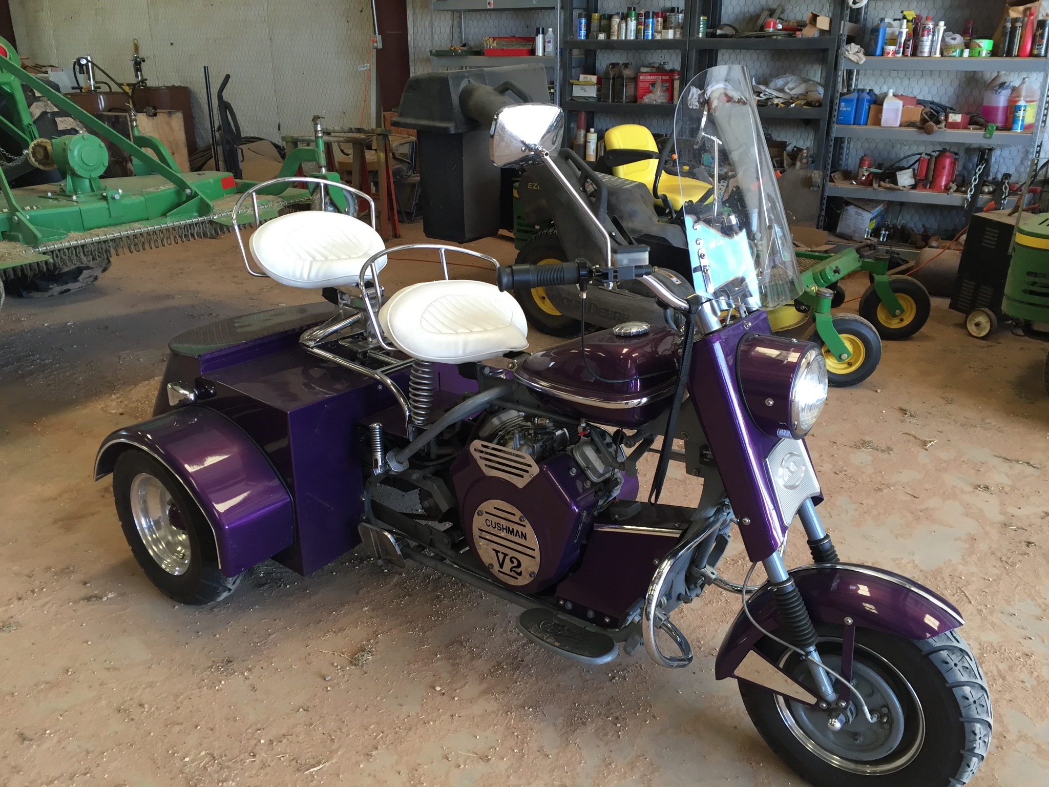 Chrysti Love’s Trike For Sale – SOLD | Texas Cushman Club, Inc.
