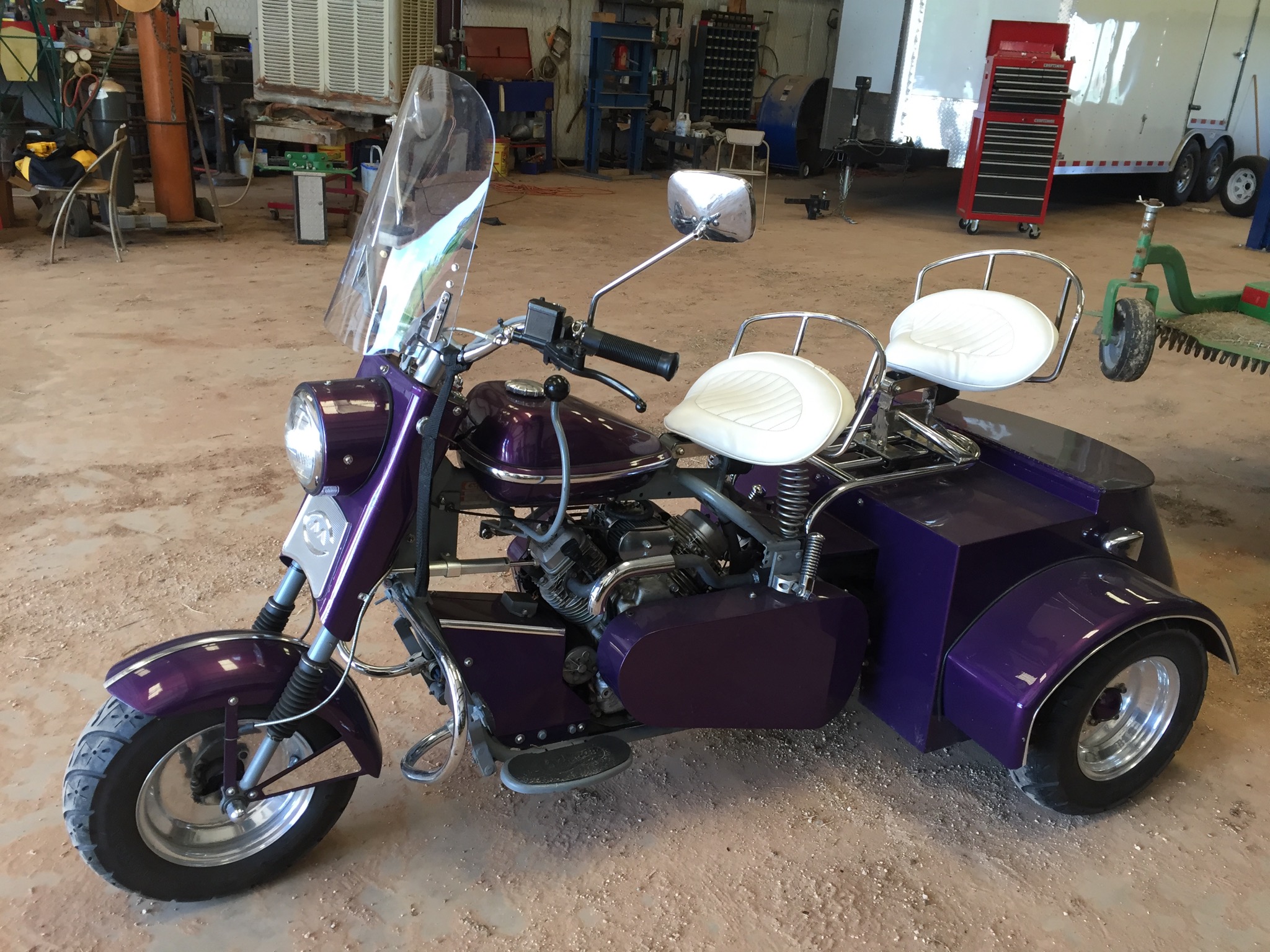 Chrysti Love’s Trike For Sale – SOLD | Texas Cushman Club, Inc.