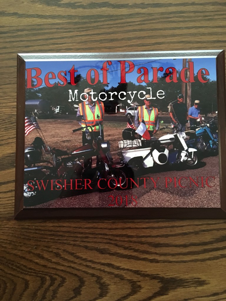 Swisher County Recognizes Amarillo Cushman Riders | Texas Cushman Club ...